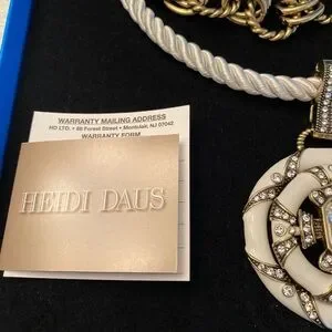 Heidi Daus | Jewelry | Heidi Daus Newport Chic Crystal Enamel Set 2 ...